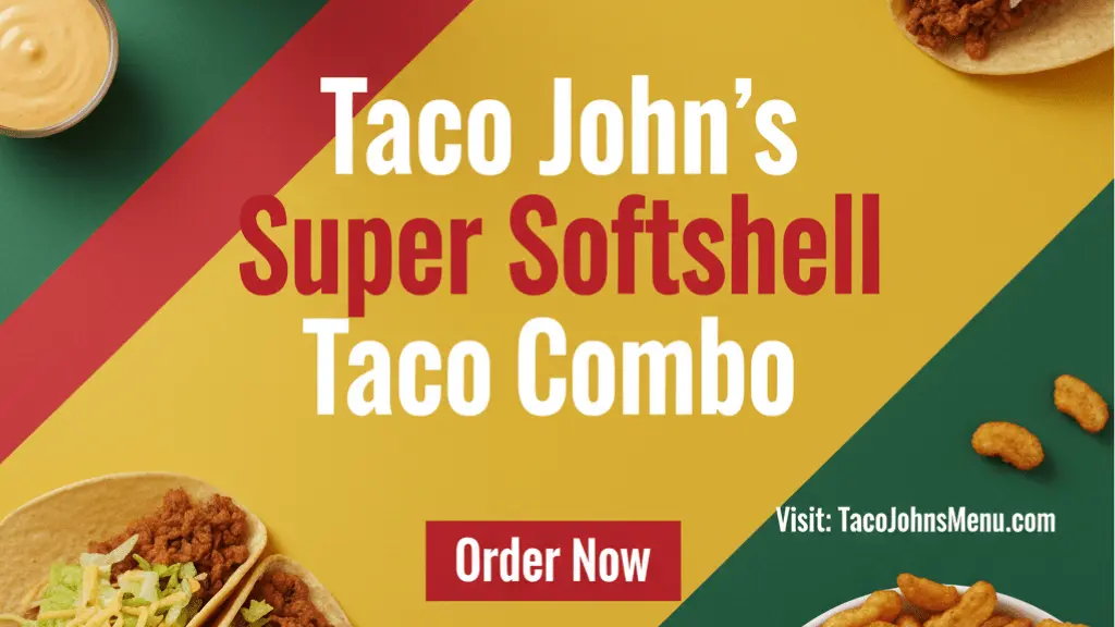 Taco Johns Super Softshell Taco Combo – Allergen & Nutrition